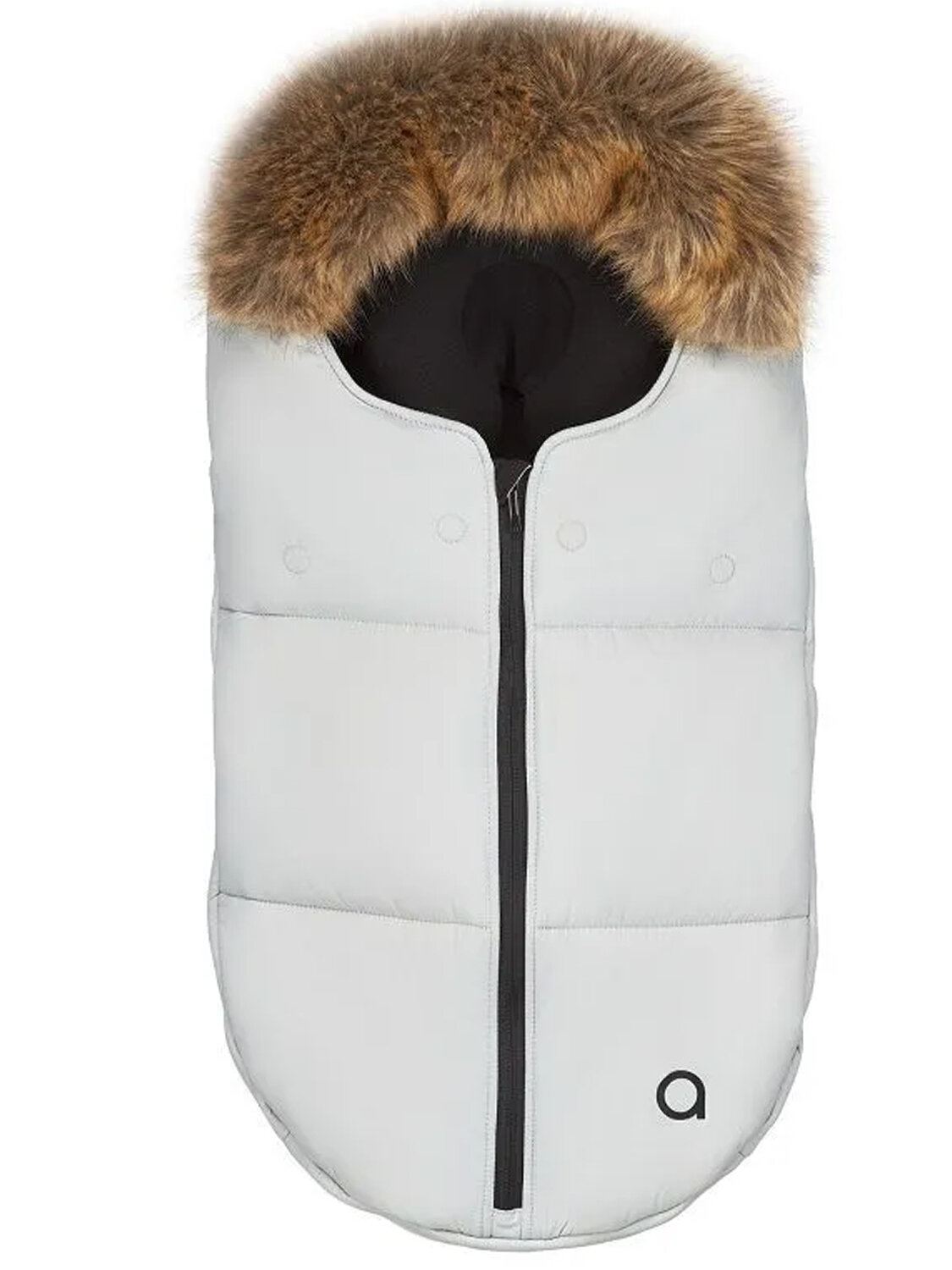 Конверт зимний для коляски T.M. Anex WOM 0+ (light gray) r/a fw02