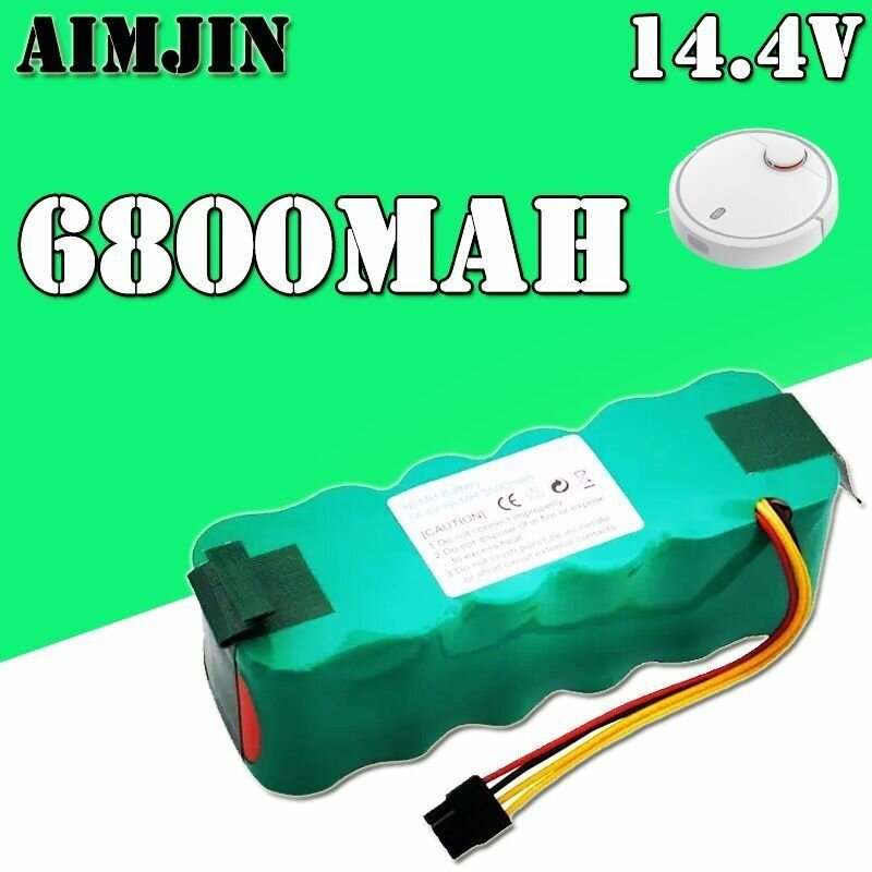 Аккумулятор для робот пылесоса iBoto Aqua X500 для panda X500 для CR120 14,4 В 6800 мАч NI-MH
