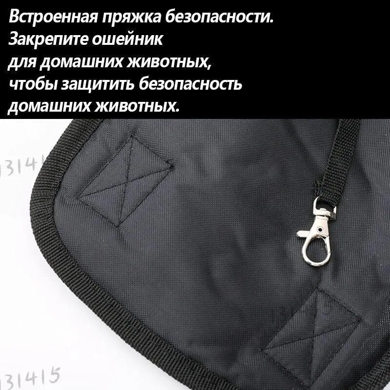 Рюкзак-переноска для собак и кошек XL до 5,5 кг бежевая сумка — фото 1