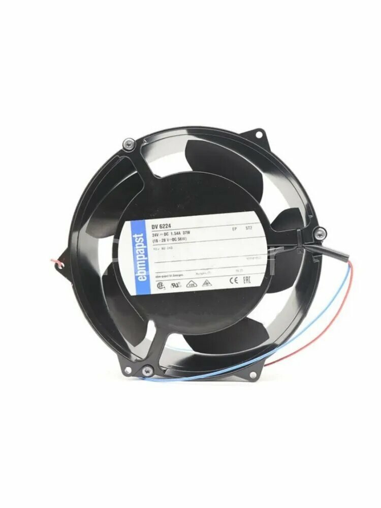 Вентилятор Ebmpapst DV6224 172*51 мм корпус инверторного шкафа осевой вентилятор для охлаждения 24 В 1.71A 41 Вт 4300 об/мин 530 м3/ч