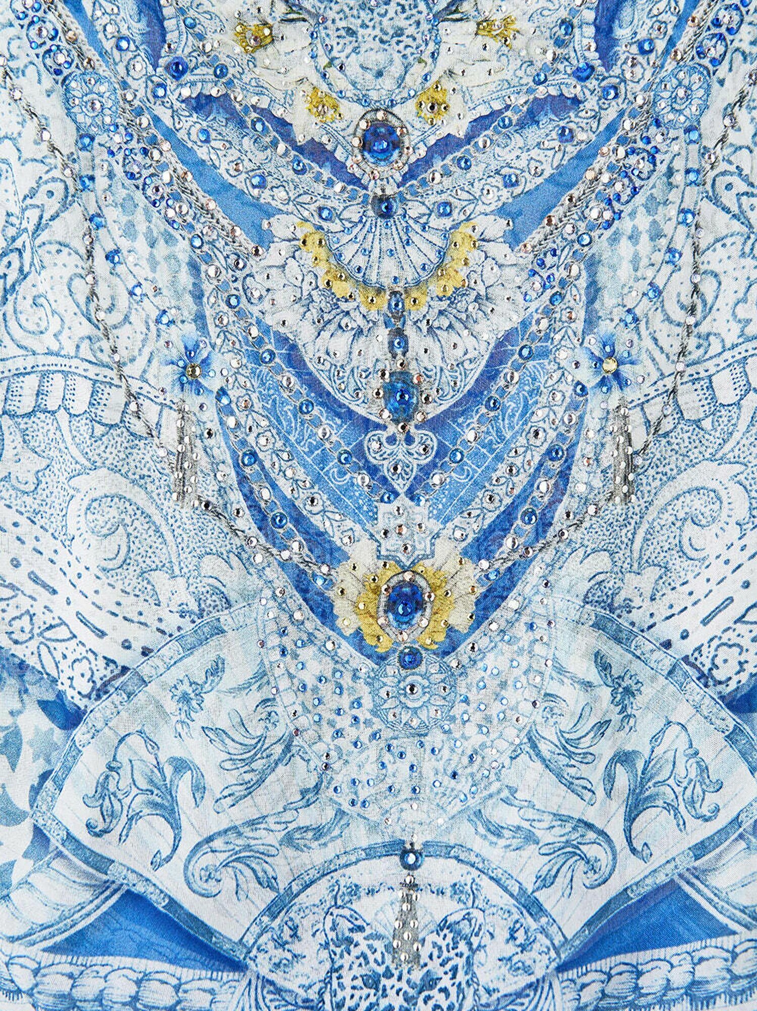 Комбинезон Camilla Shoestring Strap, размер 42, синий — фото 1