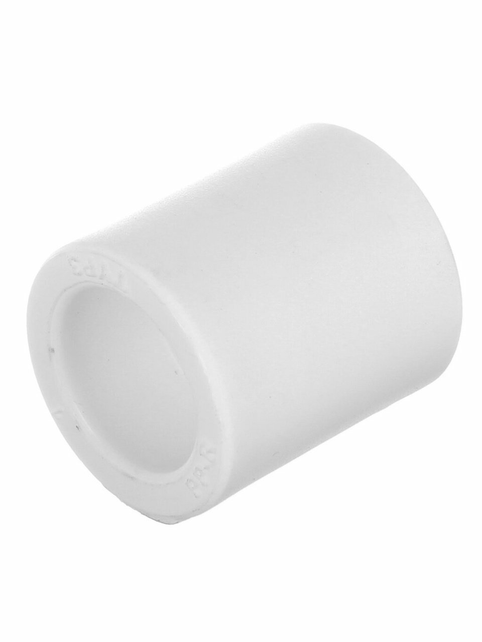Муфта полипропиленовая РосТурПласт d20 мм белая для водопровода Россия