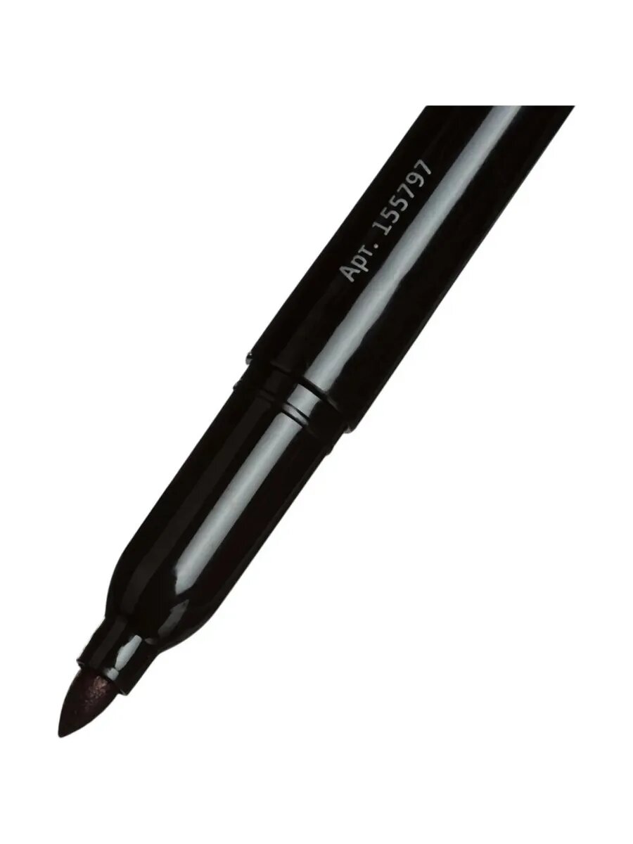 Перманентный маркер с тонким и широким стержнем