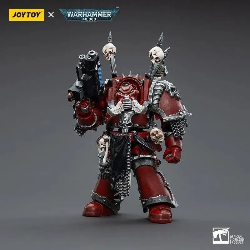 JOYTOY JT4843 Боевой молот 40k 1:18 Космические Десантники Хаоса Несущие Слово Терминатор Хаоса Гарчак Ваш