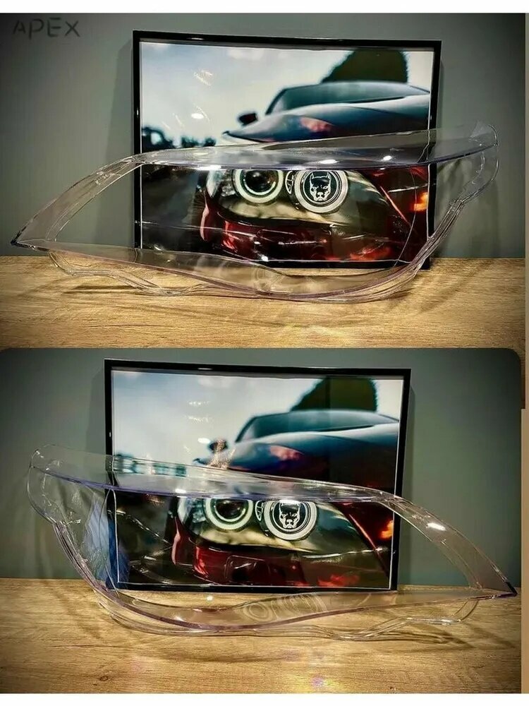 Корпус фары, арт. BMW 5 E60 2002-2010, 2 шт.