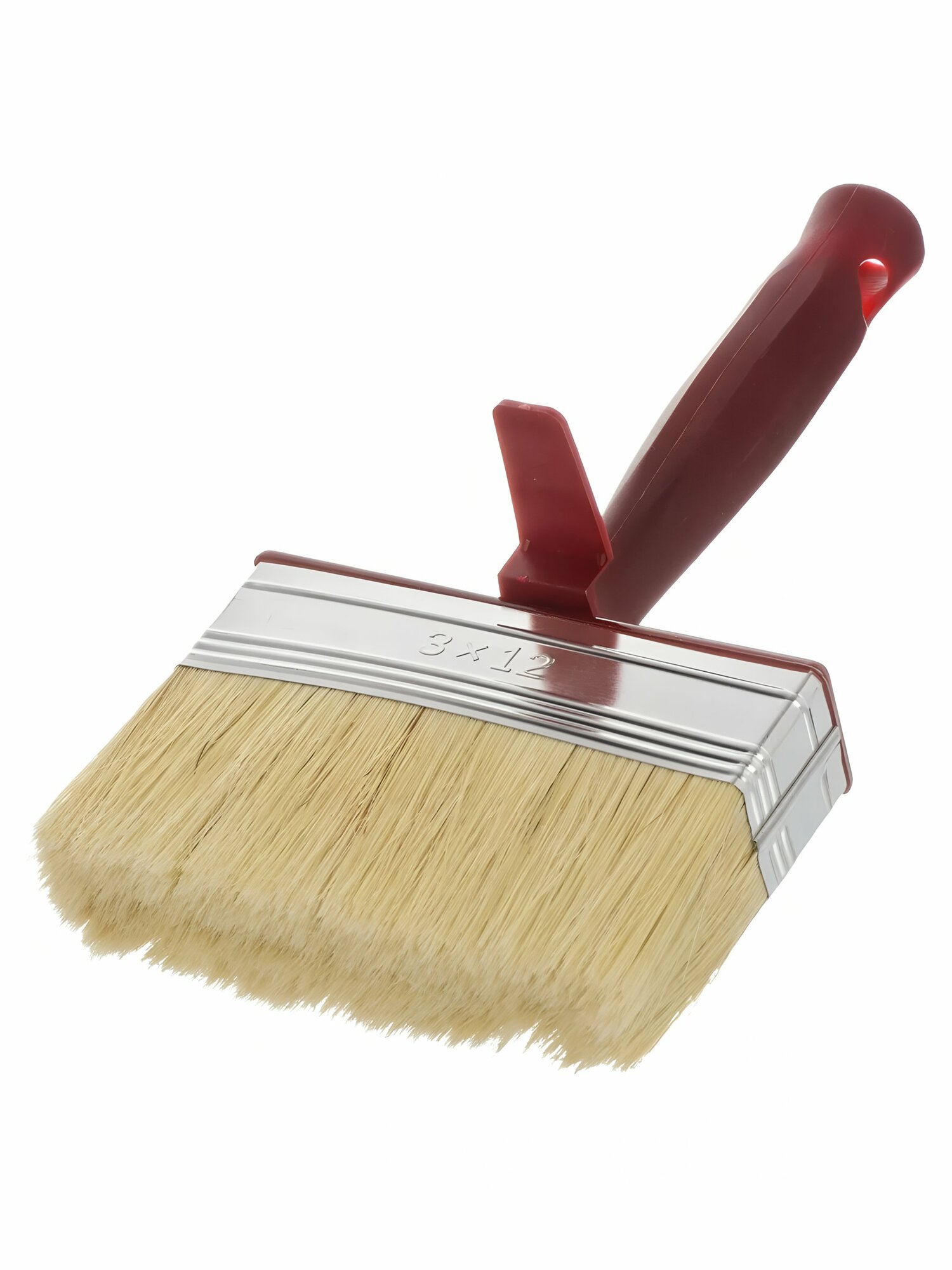 Bartex Кисть макловица, 30х120 мм, натуральная щетина, 38 мм, рукоятка пластик, Евро