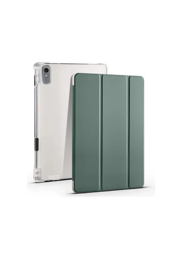 Чехол PU Tablet Case Tri-fold, предназначенный для защиты планшета Lenovo Xiaoxin pad, совместимый с моделью P11 Gen 2, обеспечивающий надёжную защиту и удобный доступ к функциям устройства