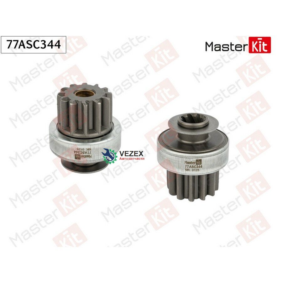 MASTERKIT 77ASC344 Бендикс стартера FORD TRANSIT 2011- 77ASC344