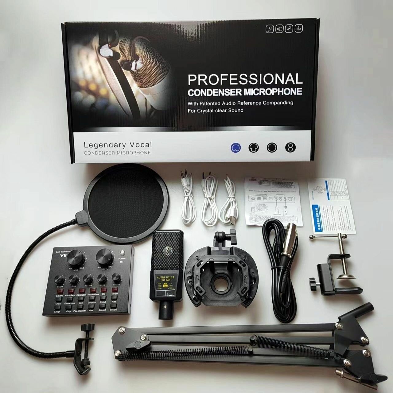 Эксклюзивный комплект для студийной записи и прямых трансляций