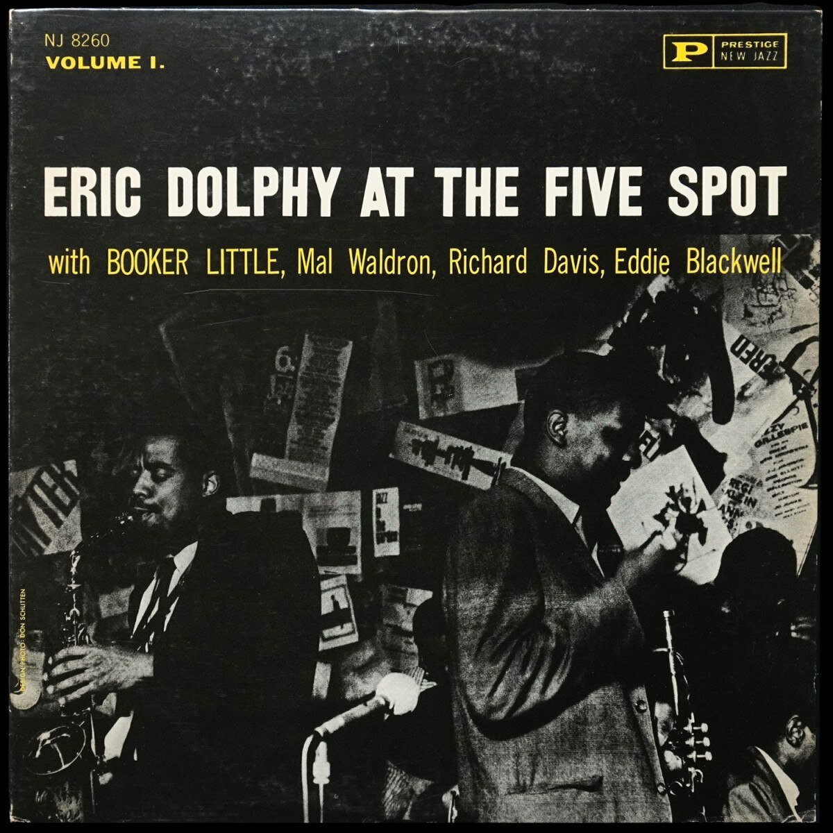 Виниловая пластинка Prestige Eric Dolphy – At The Five Spot, Volume I