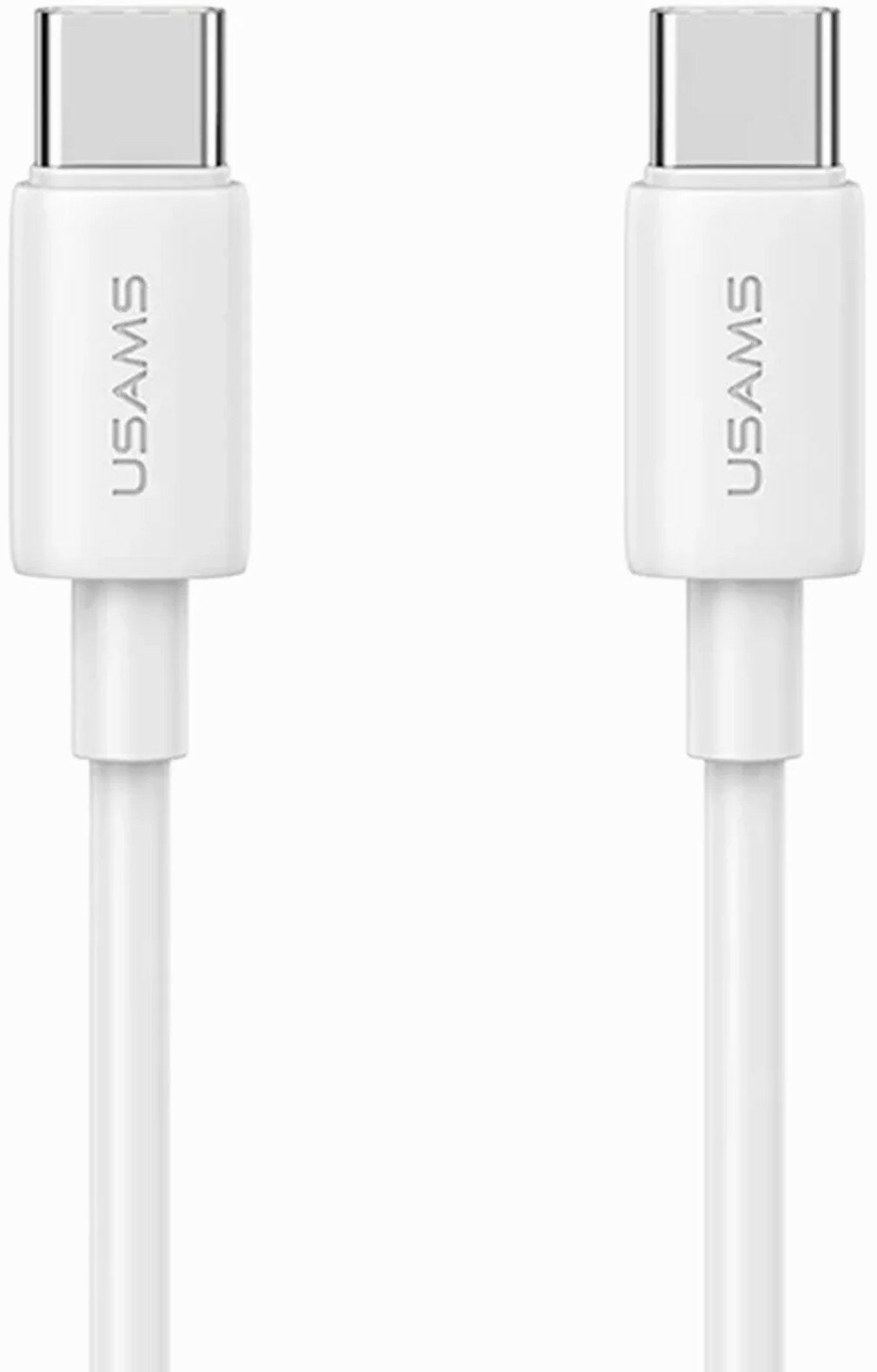 Кабель Usams SJ711 Type-C To Type-C 60W Fast Charging Data Cable - YD Series 1m Белый (SJ711USB02)