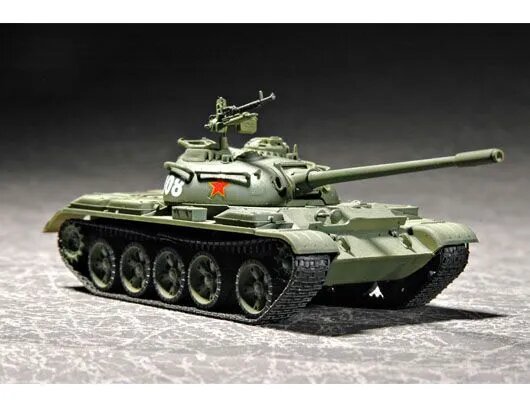 Trumpeter 07285 1:72 Китайский танк Type 59 сборная модель танка, для сборки
