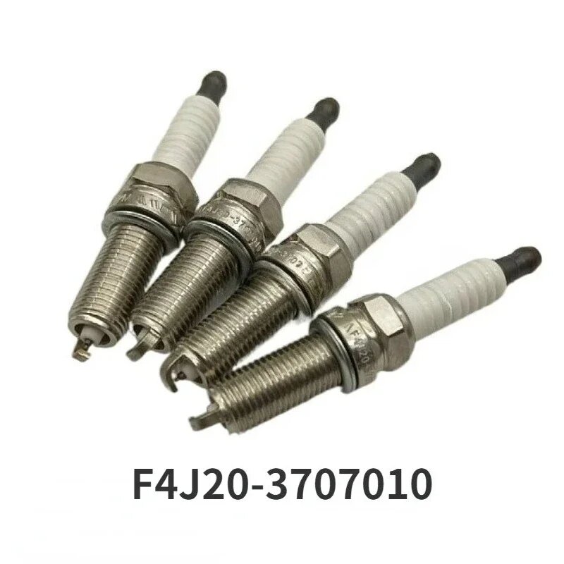 Свечи зажигания F4J20-3707010, 4 шт, 2.0T, 2005-2025 гг.