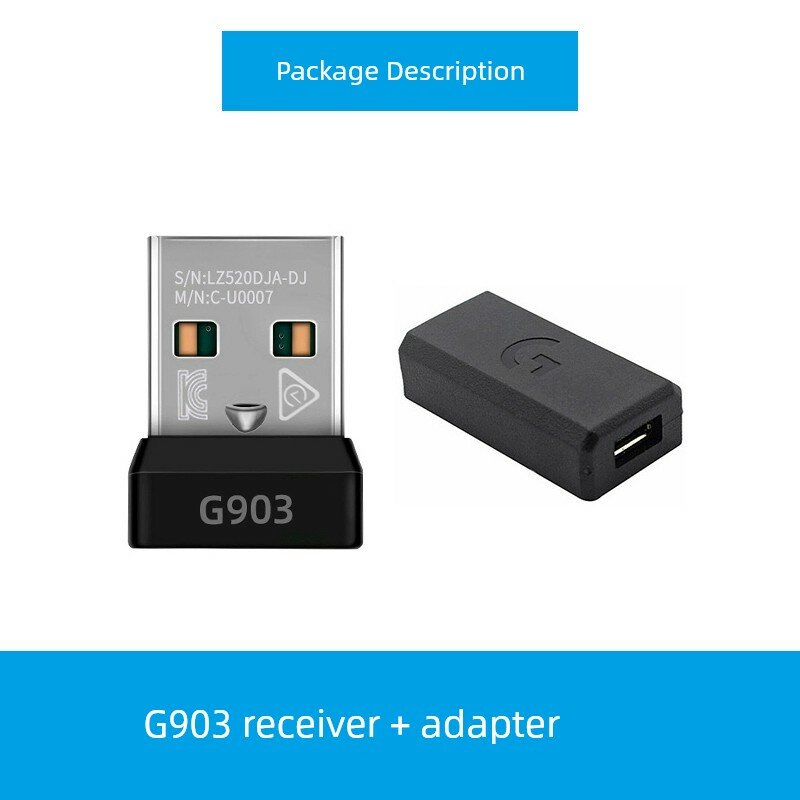 Беспроводной приемник для мыши Logitech G903 Bluetooth совместимость с адаптером для игровых мышей