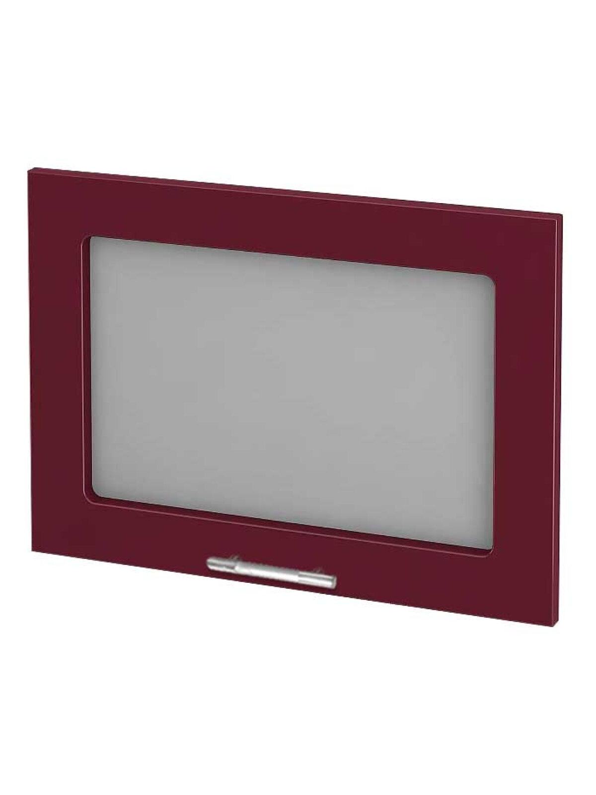 Кухонный фасад Ф-84 бордо глянец (Ксения) Huge Mebel. Ширина 496 Высота 354. Кухонные фасады