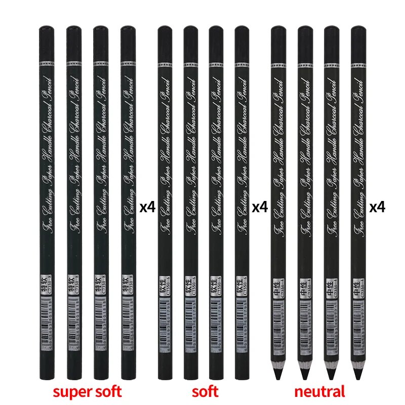 Набор угольных карандашей Marie's Sketch, Цвет: AII-12pcs