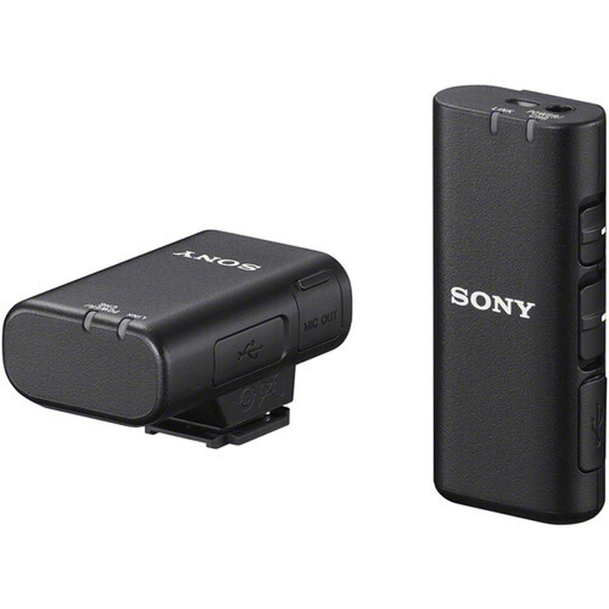 Микрофон Sony ECM-W2BT, для фото и видеокамер, беспроводной, черный
