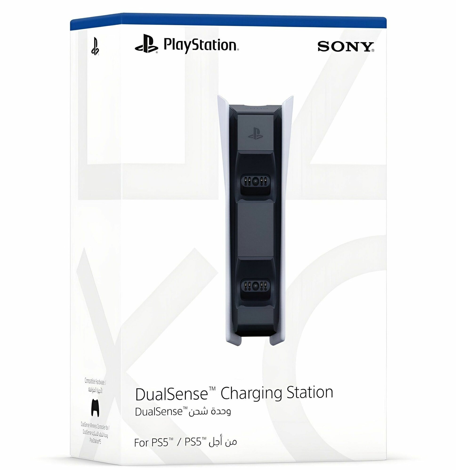 Зарядная станция SONY для 2-х геймпадов Playstation 5 (PS5) DualSense Charging Dock (CFI-ZDS1)