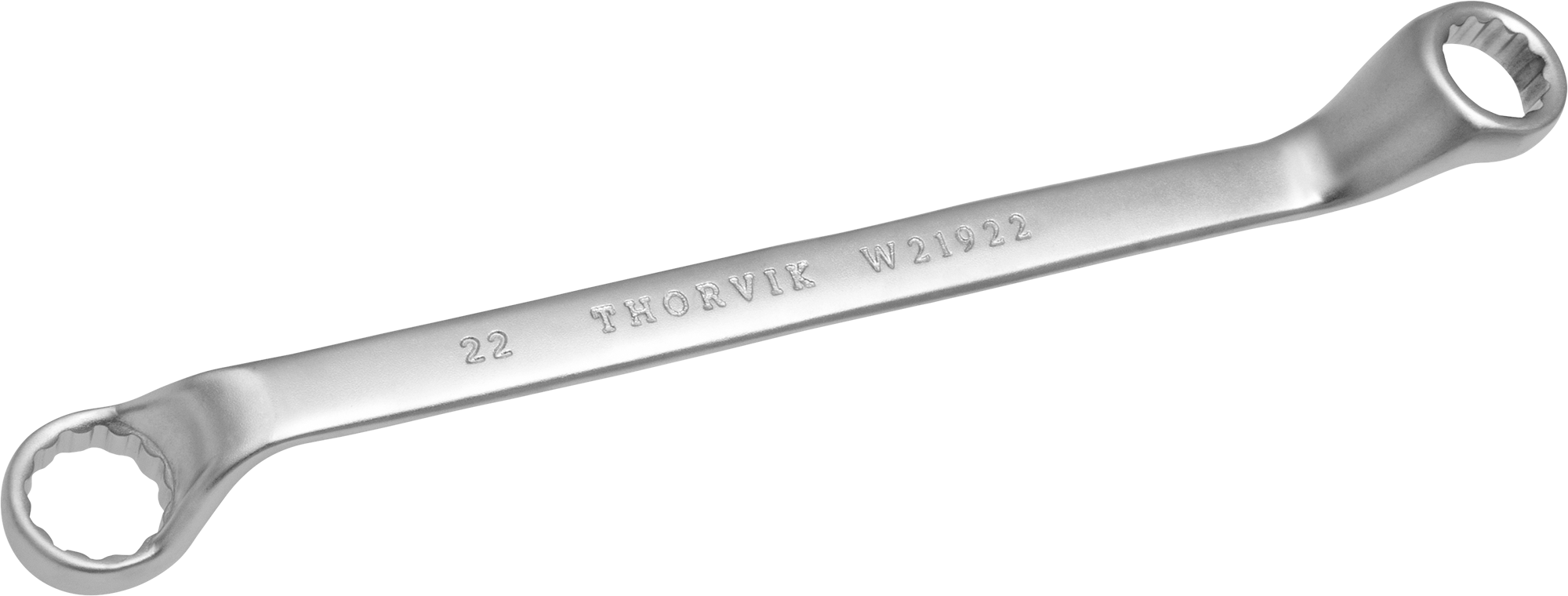 Ключ гаечный накидной изогнутый серии ARC, 19х22 мм W21922 Thorvik, 52562