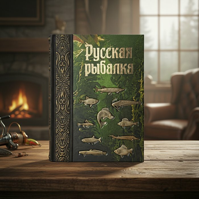 Подарочная книга Русская рыбалка