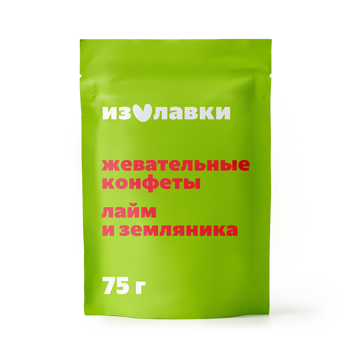 Конфеты жевательные «Из Лавки» земляника-лайм в шоколадной глазури