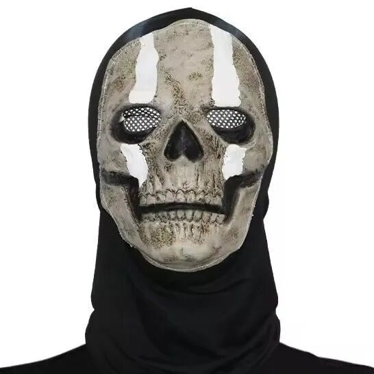 Маска Балаклава Череп Гоуст Ghost из Call of Duty "череп и призрак"