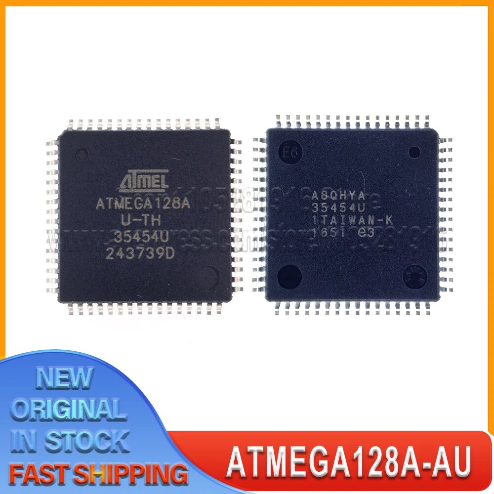 Микроконтроллер ATMEGA128A-AU, 20PCS