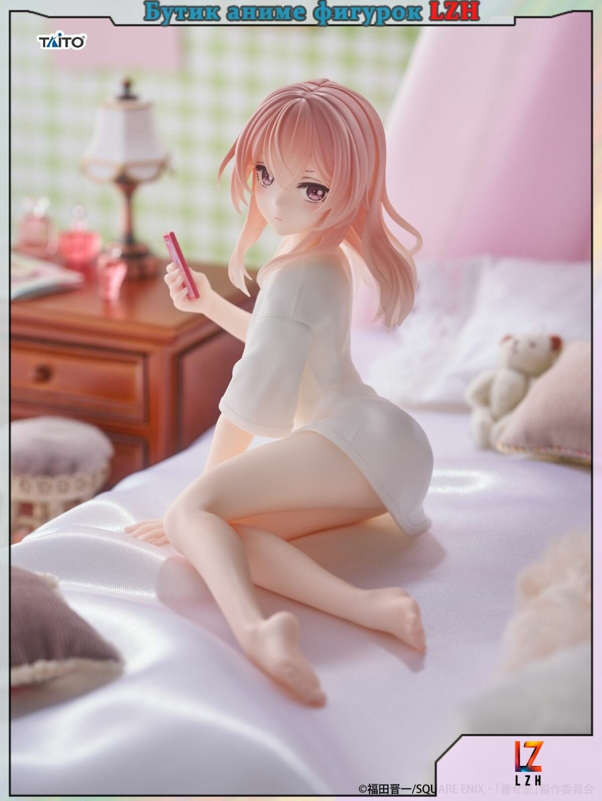 Аниме Фигурка Taito Desktop Cute Эта фарфоровая кукла влюбилась(My Dress-Up Darling) Садзюна Инуи (Inui Sajuna) 13cm (LZH)
