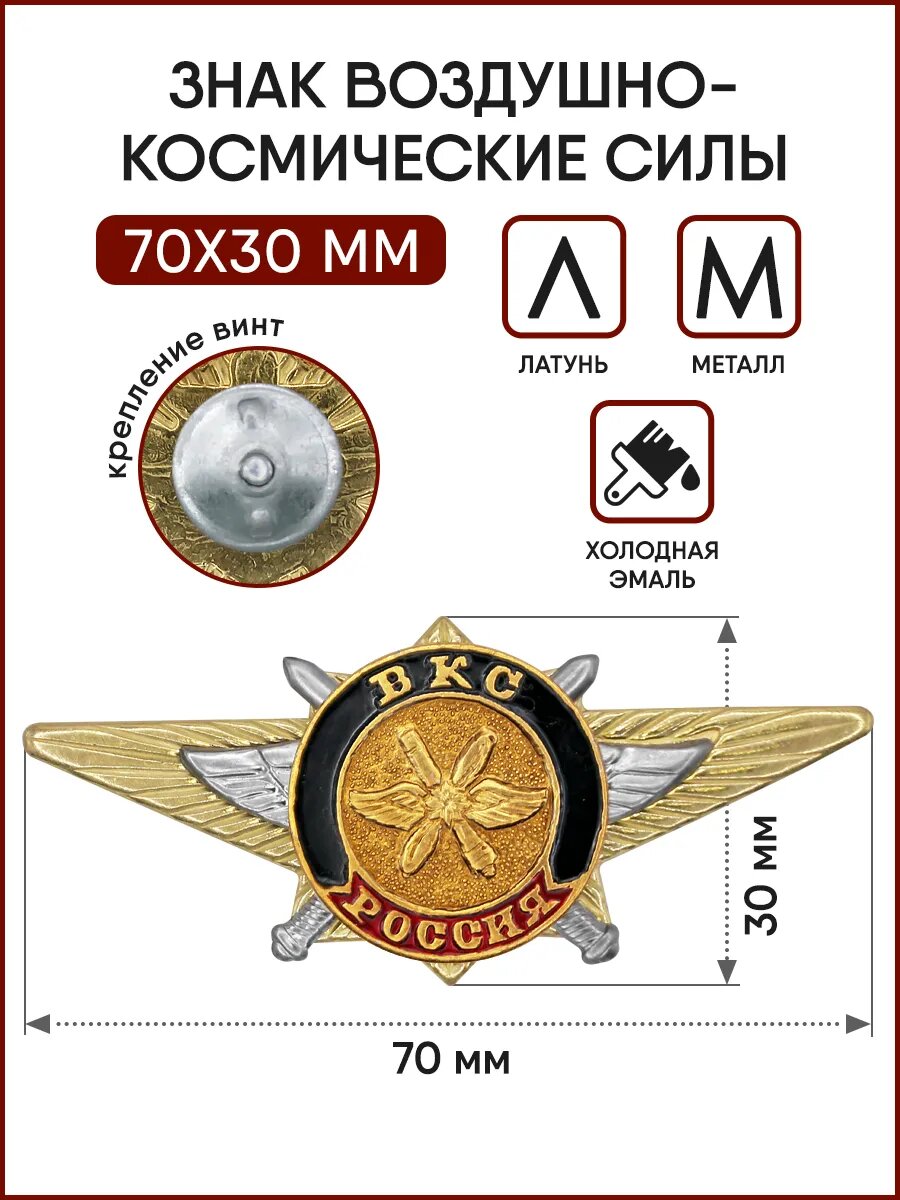 Значок Воздушно-Космические Силы