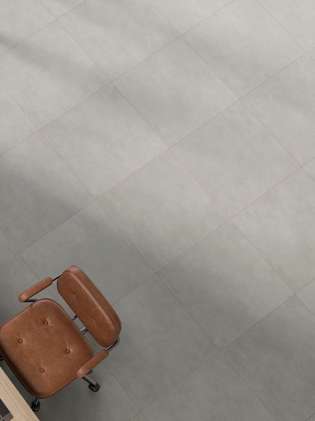 Керамогранит Лайф Цемент серый / Life Cement Gray 600x600мм Матовая