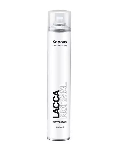 Лак аэрозольный для волос нормальной фиксации Kapous «Lacca Normal», 750 мл