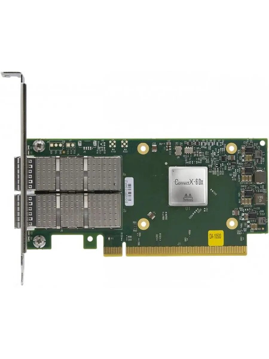 Сетевая карта Mellanox MCX623106AC-CDAT, 100 Гбит/с, PCI-E 4.0, зеленый