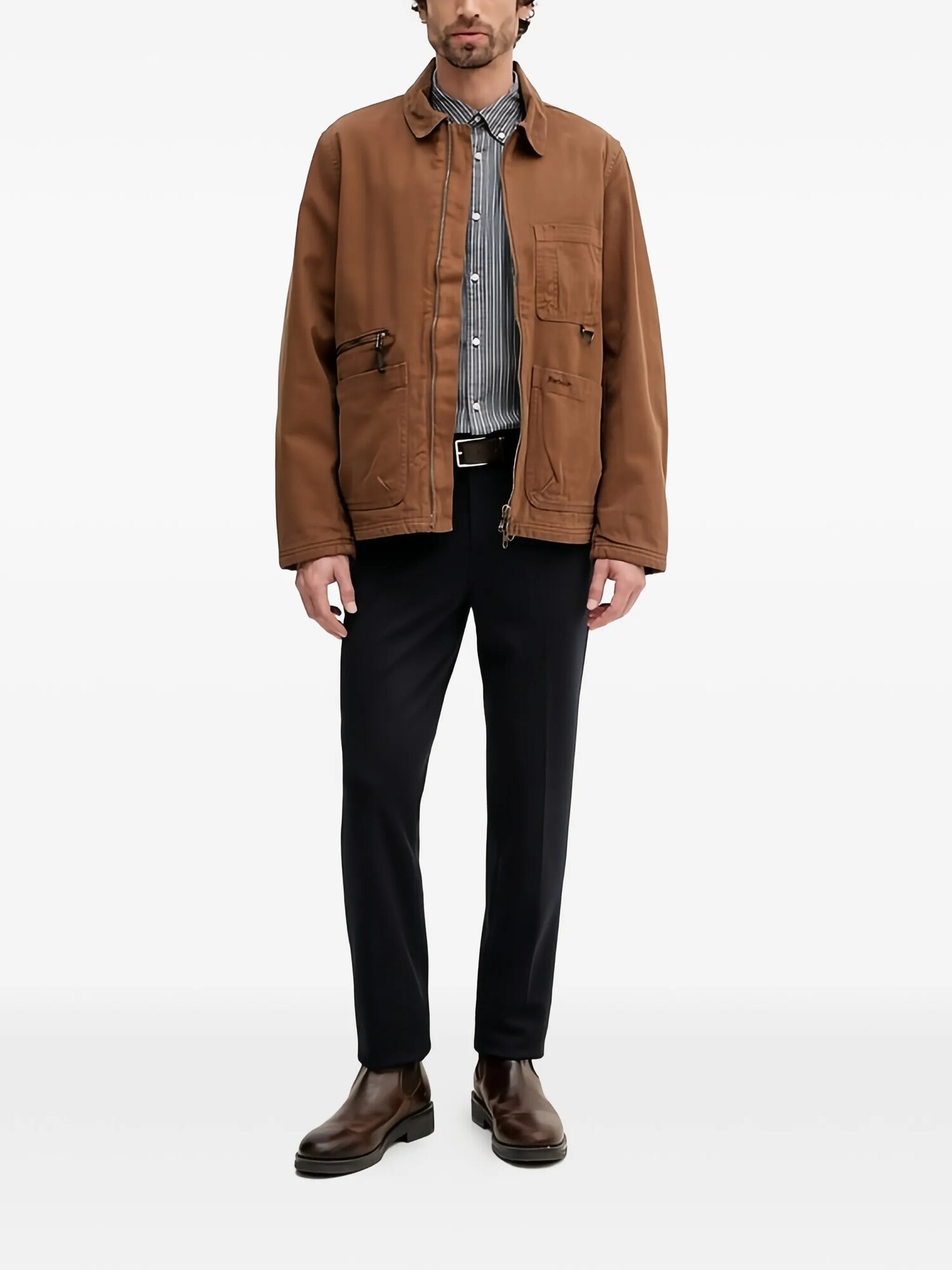 Рубашка Barbour Striped pocket shirt, размер 2XL — фото 1