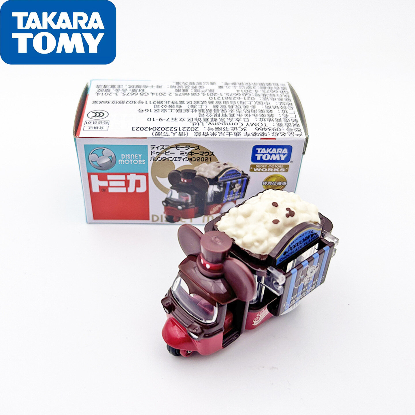 Tomica Alloy Car Disney Dream Star Мультфильм Микки Минни Тиггер DM Игрушечный автомобиль для мальчиков и девочек
