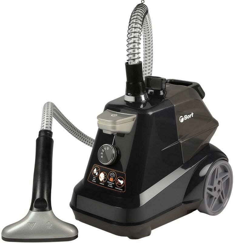 Отпариватель напольный Bort Comfort + Black Edition, 2350 Вт, 1 бар, 3 л