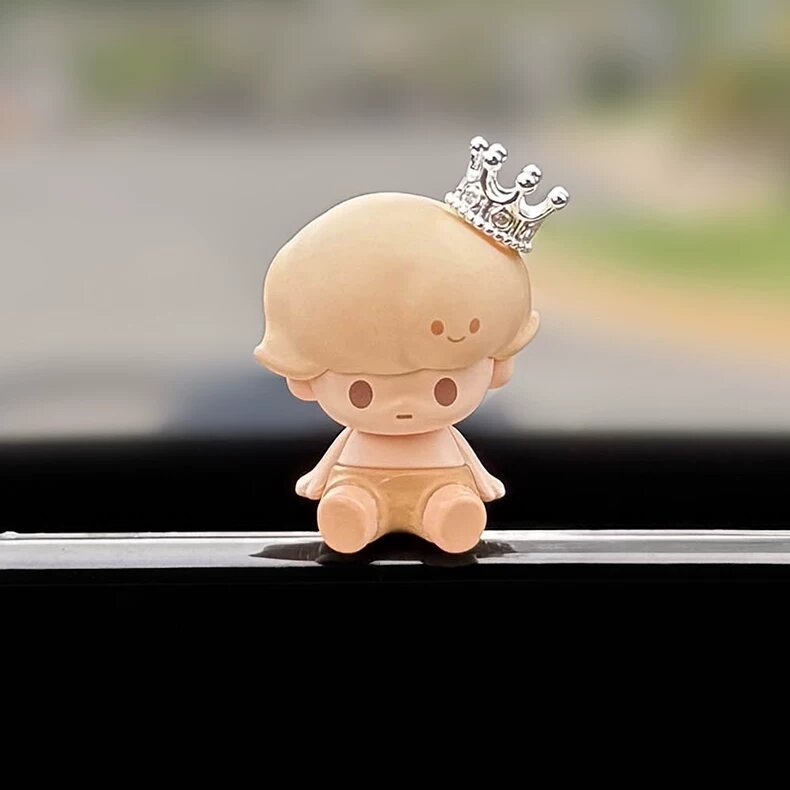 POP MART Dimoo Milk Tea одиночная автомобильная интерьерная декоративная фигурка для приборной панели, милый аксессуар