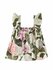 Топ Ruffled floral print top