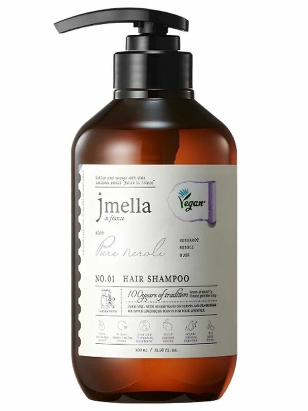 Jmella Парфюмированный шампунь для волос "Чистый нероли" 500 мл In France Pure Neroli Hair Shampoo