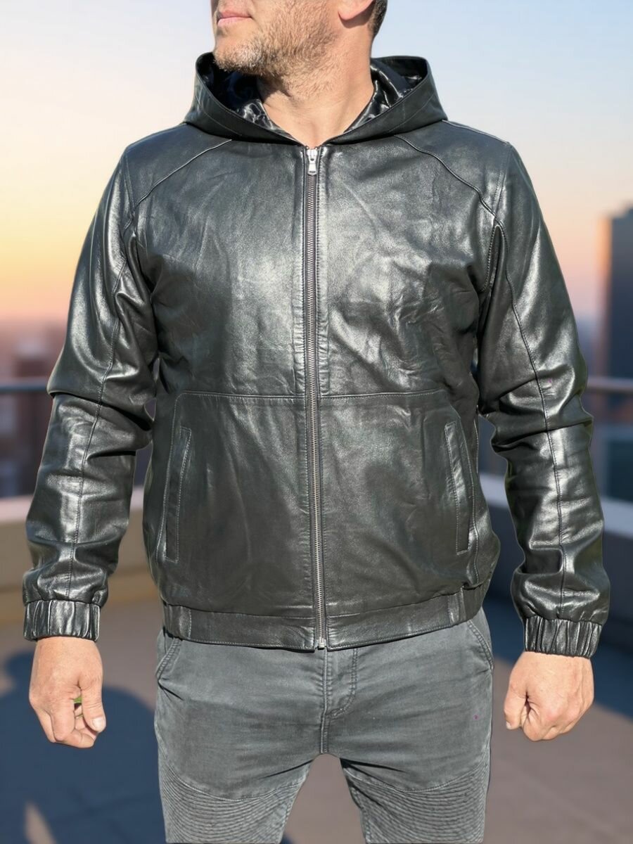 Куртка кожаная  Весна-лето 2026