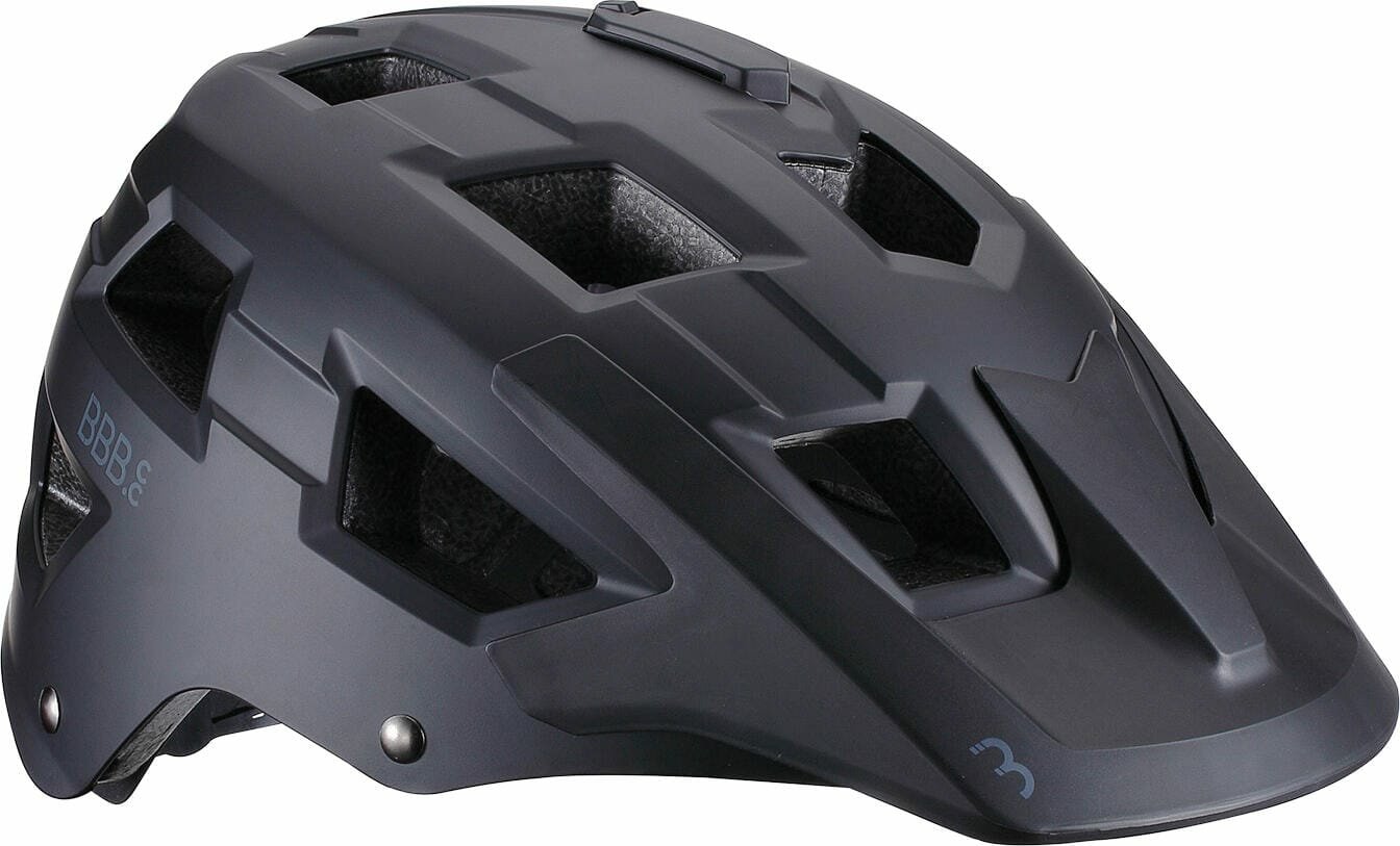 DECATHLON шлем защитный bbb cycling nanga, черный/зеленый, L/58-62 см