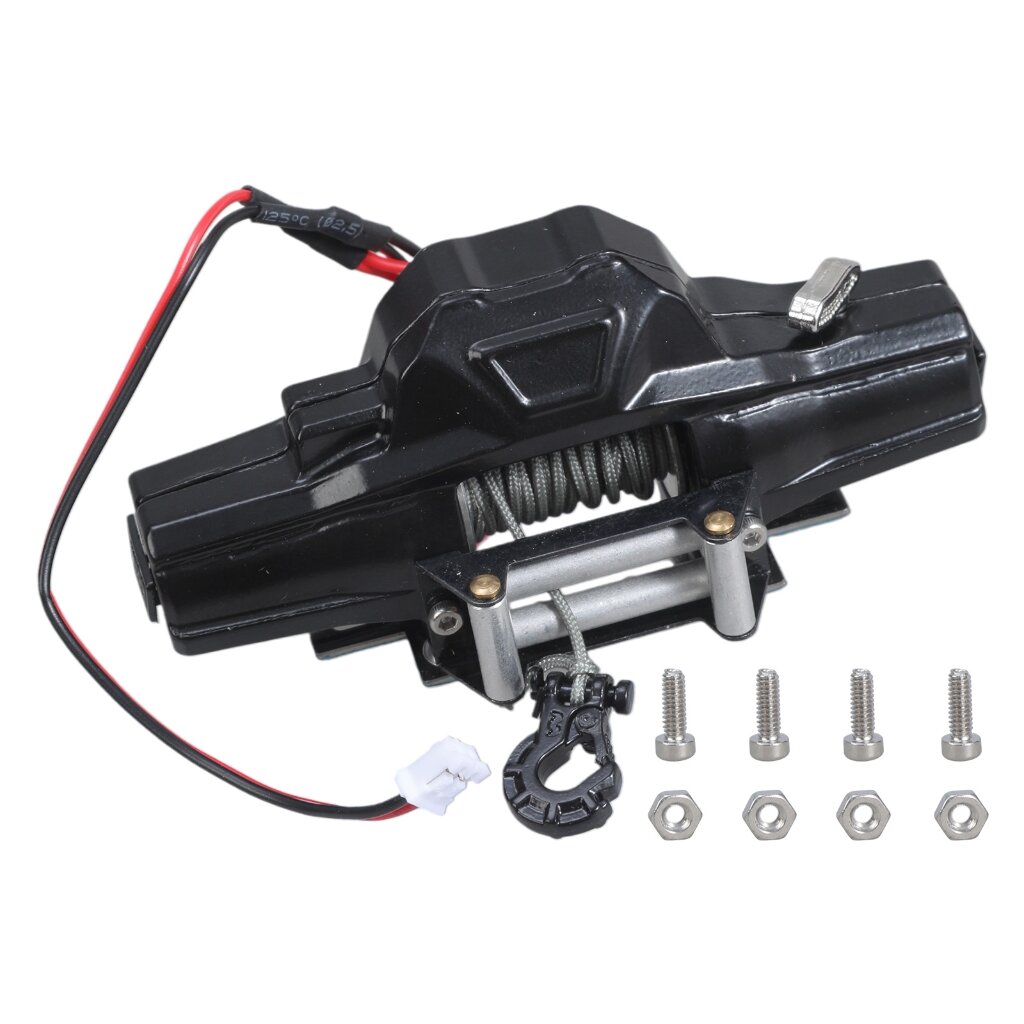 RC Двухмоторная Автоматическая Лебедка с Беспроводными Пультами Дистанционного Управления для Осей Гусеничного Автомобиля RC 1:10 SCX10 90046 TRX4