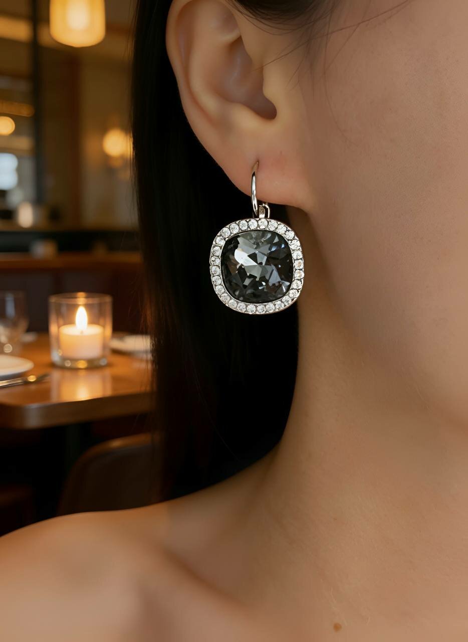 Серьги Amante crystal
