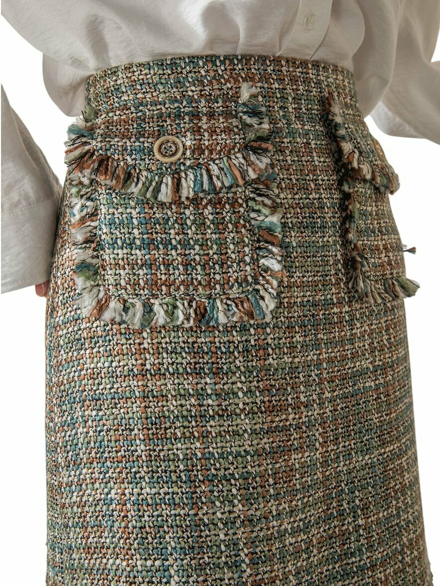 Юбка B.L.E.S. Skirt Bungle, размер 42, бежевый — фото 1