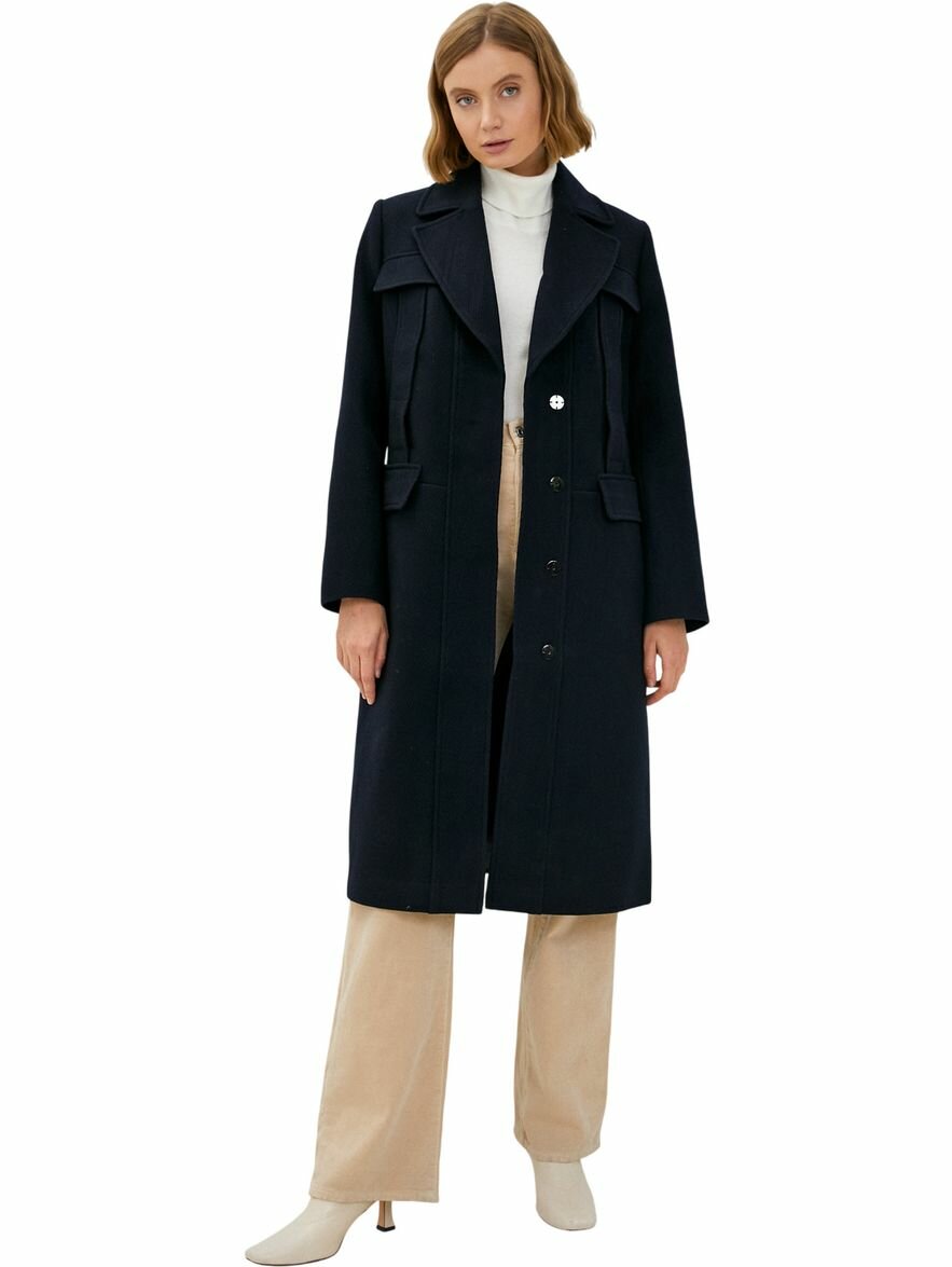 Пальто B.L.E.S. Coat Vivian, размер 42, синий — фото 1