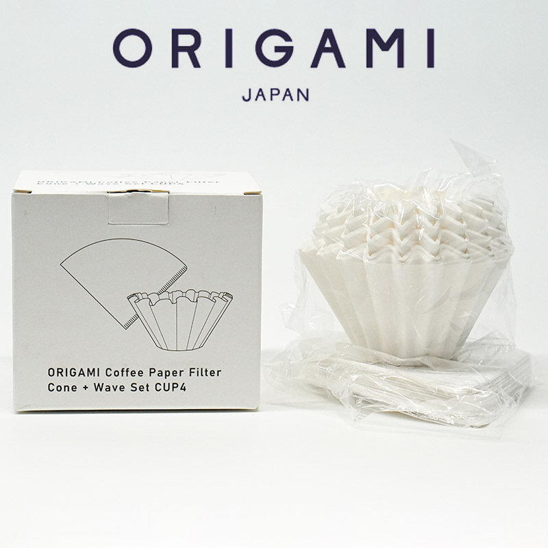 Фильтровальная бумага для торта ORIGAMI, фильтрующий стаканчик 155/185, набор фильтровальной бумаги для кофе V60