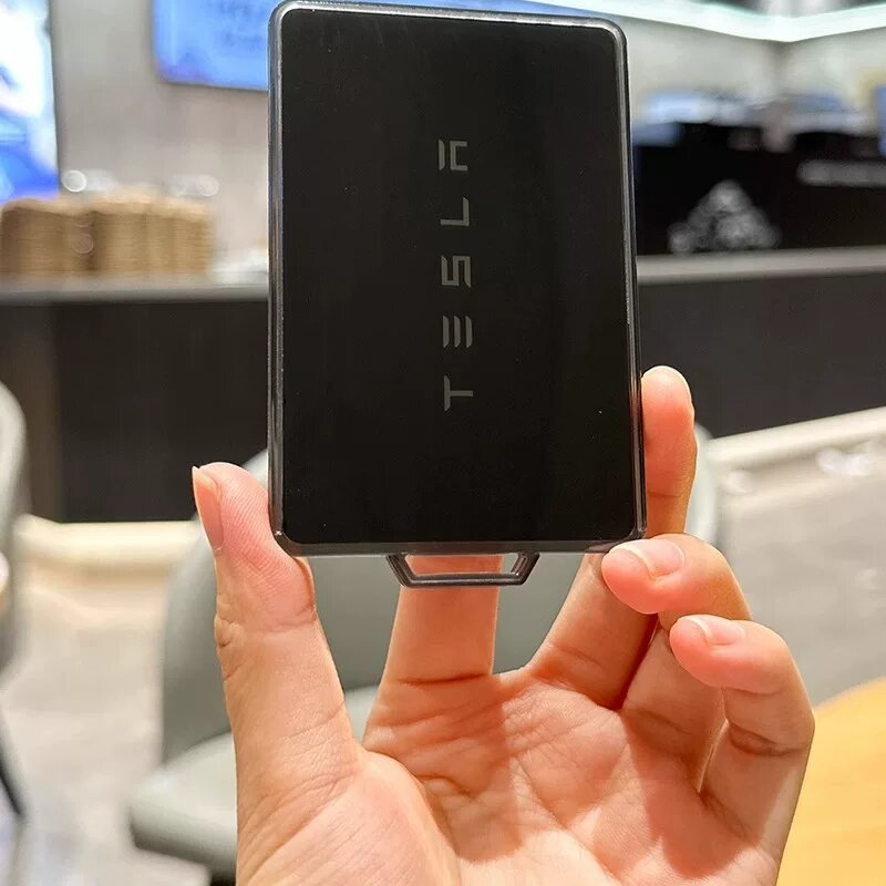 Чехол для NFC-карты одинарная оболочка прозрачно-черный для доступа в автомобиль