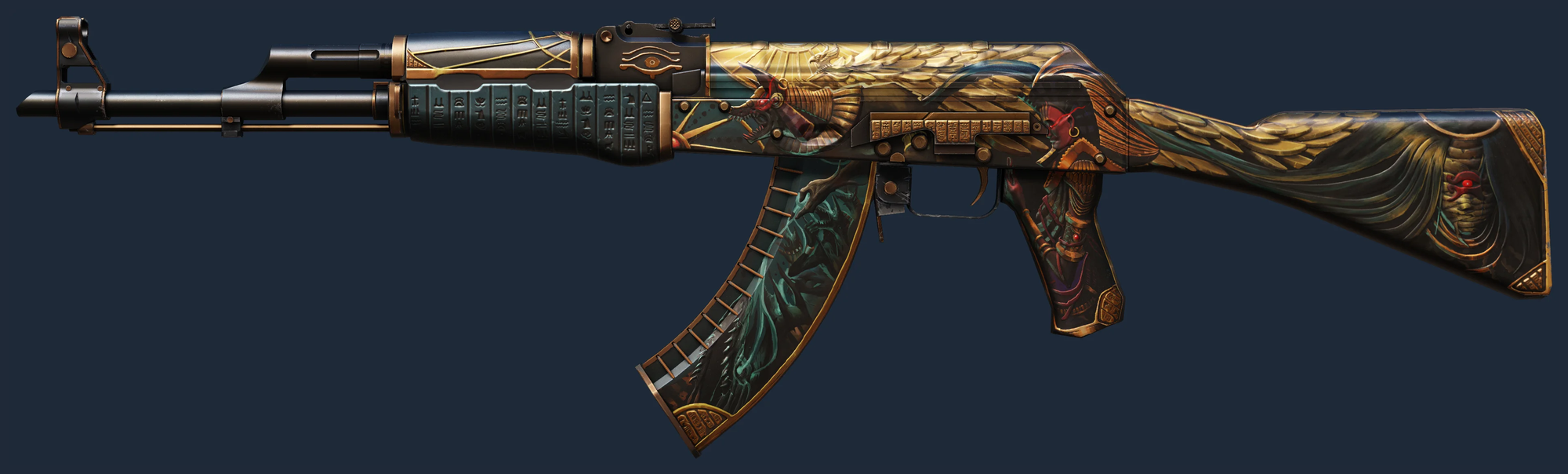 AK-47 | Легион Анубиса (Закалённое в боях) Скины CS2 с быстрой автовыдачей steam trade