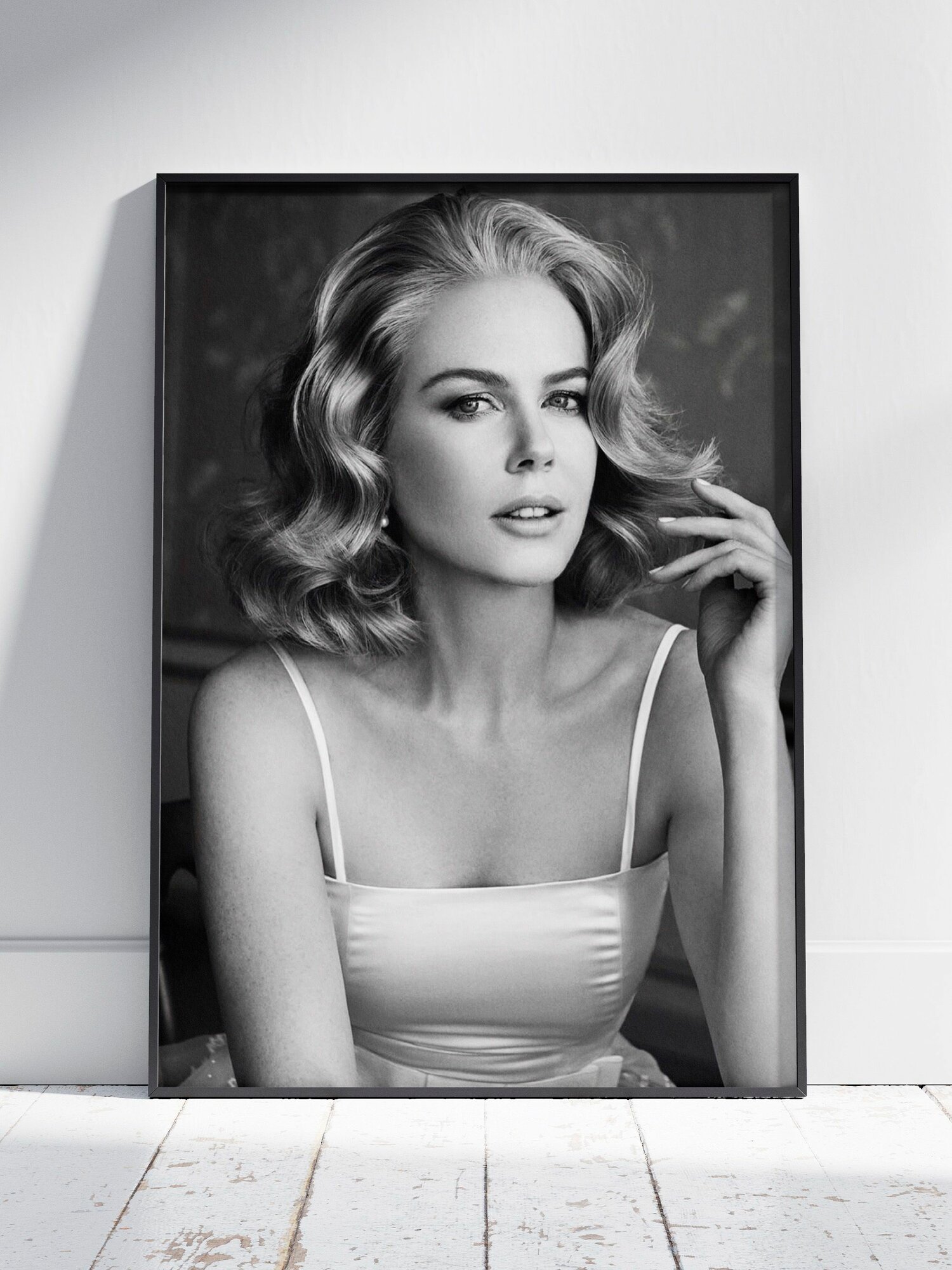 Плакат на стену для интерьера Николь Кидман (Nicole Kidman 30) - Постер по актеру фильма, кино, сериала формата A4 (21x30 см)