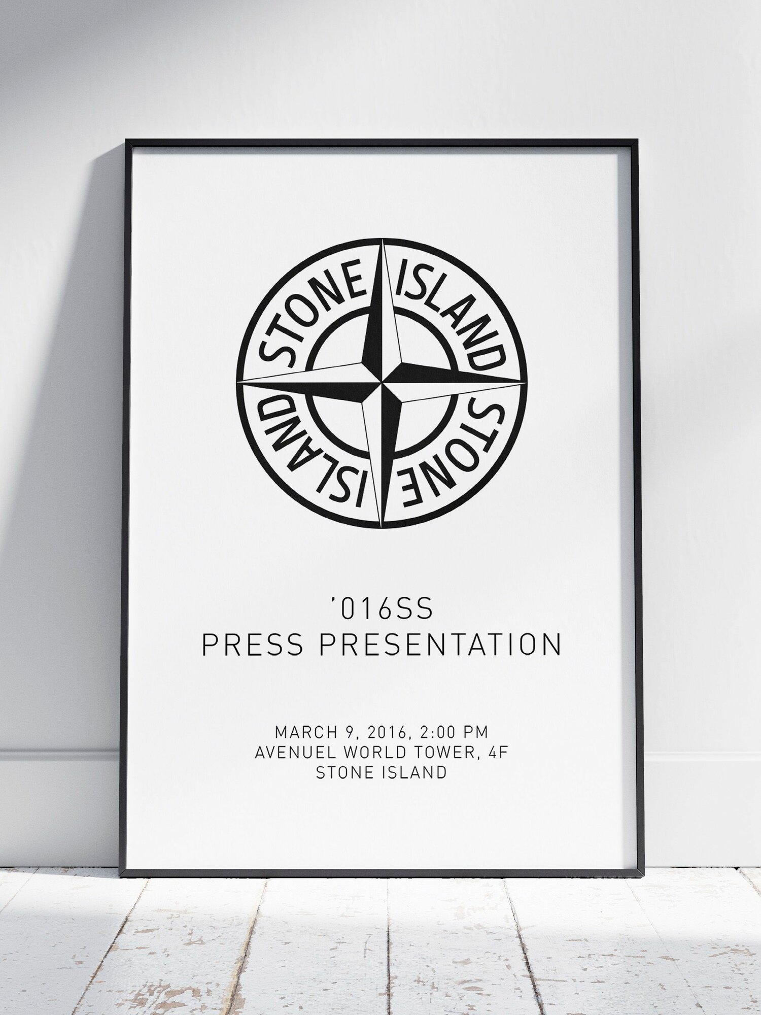 Плакат на стену для интерьера Стон Айленд (Stone Island 7) - Постер по модели, бренду и моде формата A4 (21x30 см)