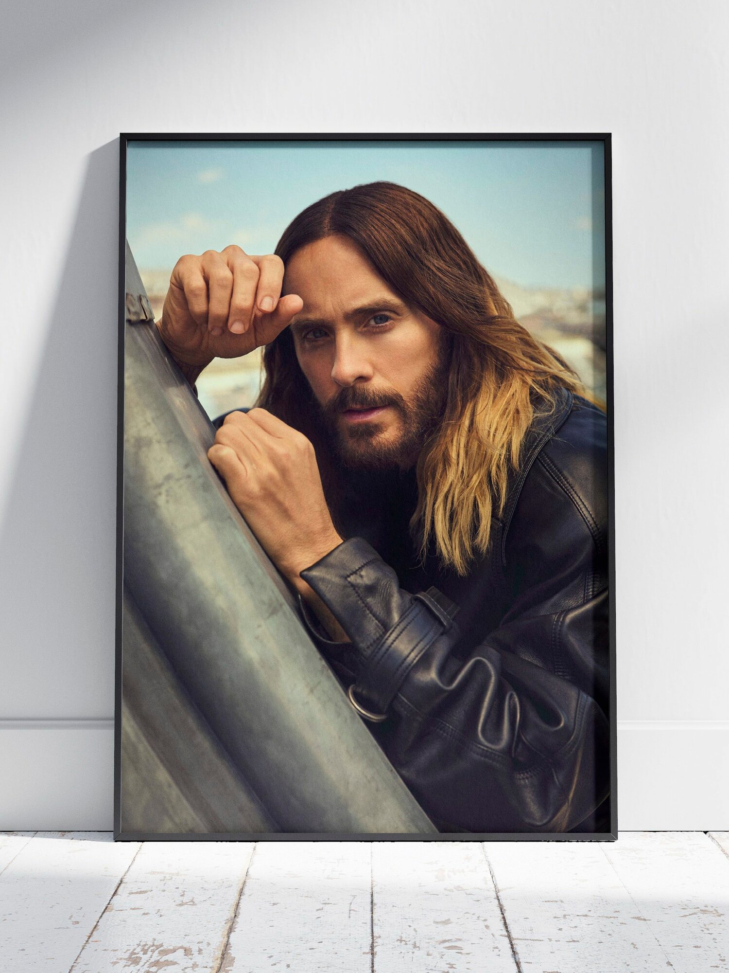Плакат на стену для интерьера Джаред Лето (Jared Leto 19) - Постер по актеру фильма, кино, сериала формата A4 (21x30 см)
